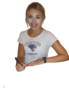 Issy Allen signs for McKendree University – Talk Tenpin