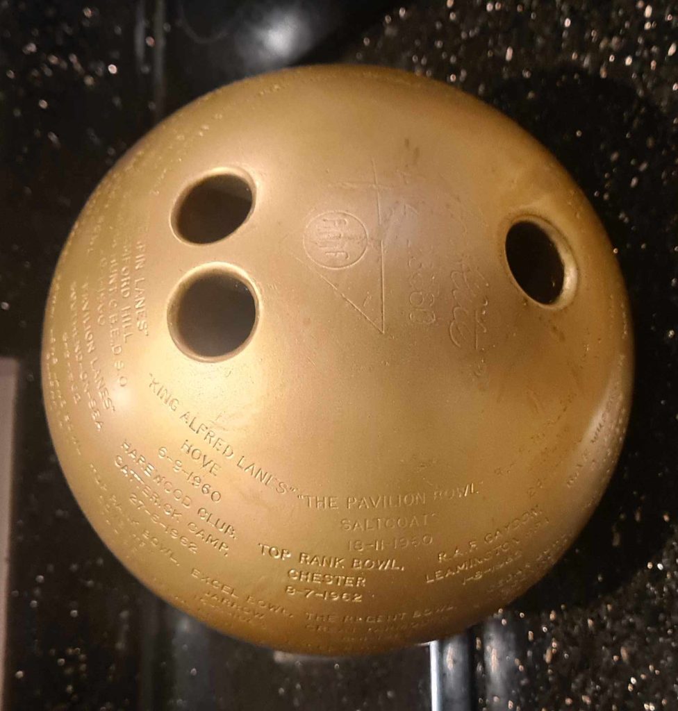 It belongs in a Museum – The AMF Golden Ball – Talk Tenpin